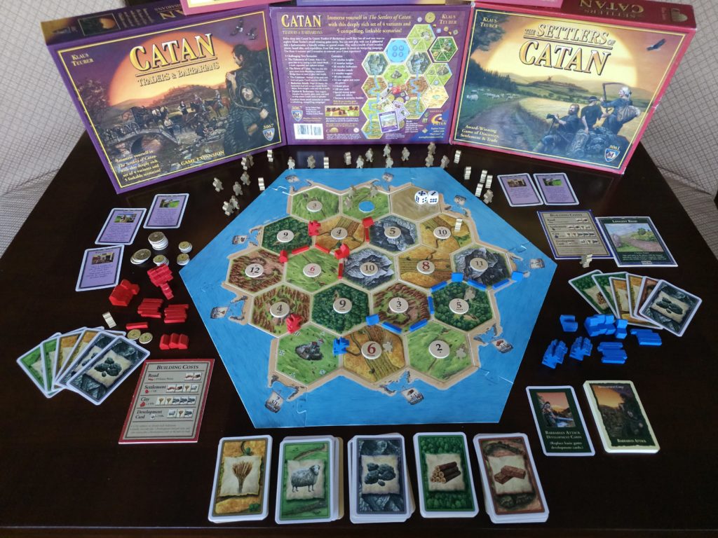 Game Night: Catan: Traders and Barbarians – WIZARD TAG