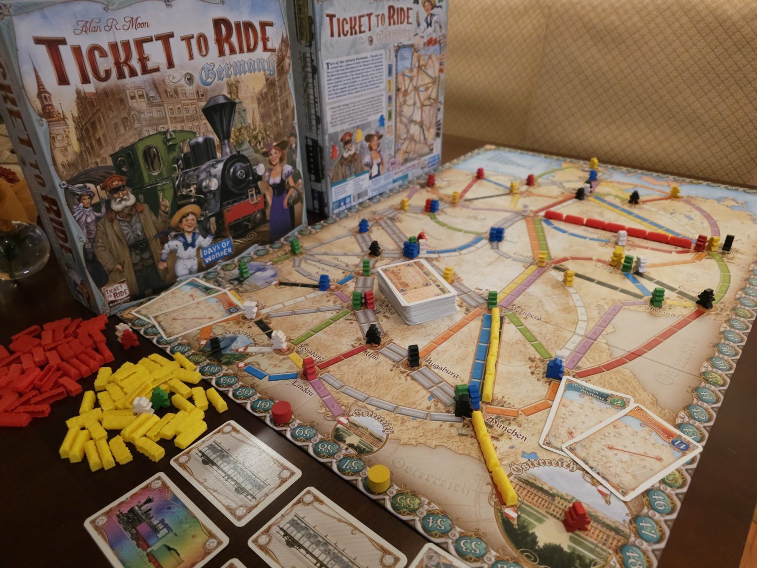 Game Review: Ticket to Ride Germany – WIZARD TAG