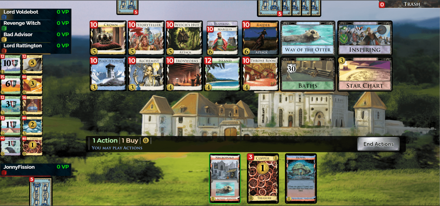 Game Review: Dominion: Online! – WIZARD TAG